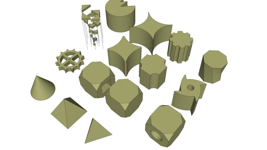 Geometric Shapes | 3D Warehouse