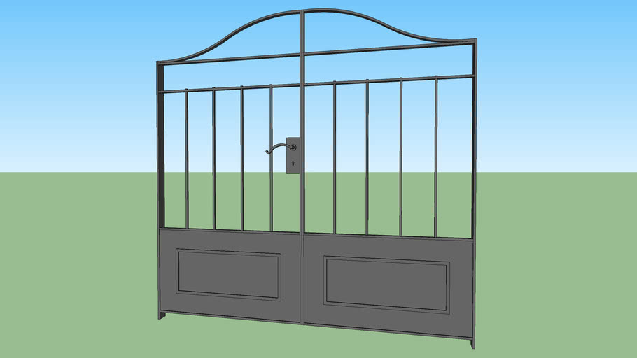 Classic Metal Gate | 3D Warehouse