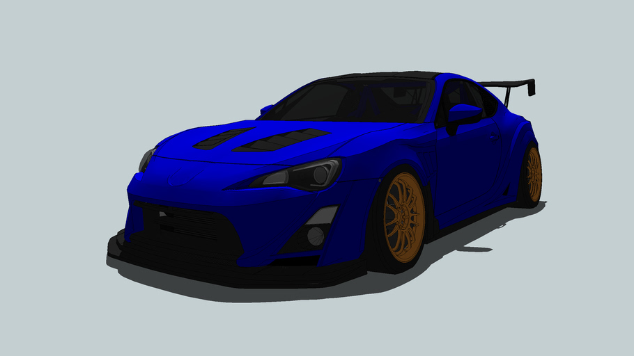 Subaru BRZ Varis | 3D Warehouse