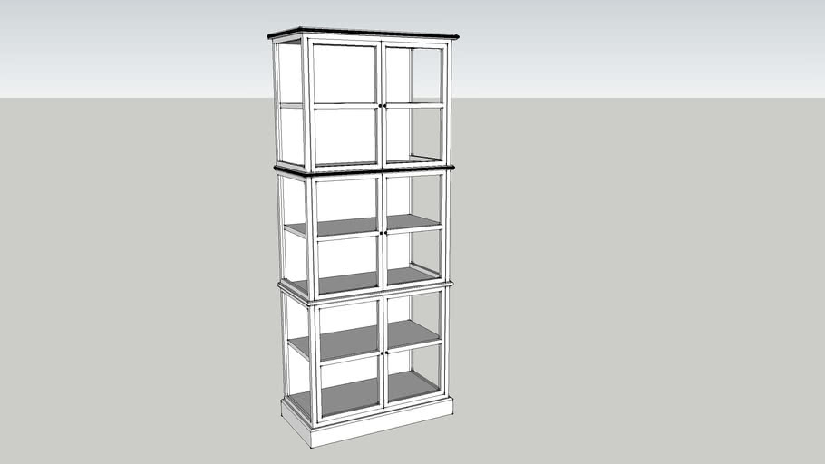 Large Display Cabinet | 3D Warehouse