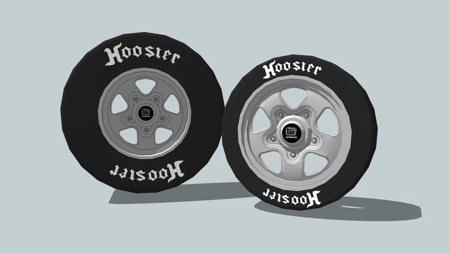 Set Of Hoosier Tires | 3D Warehouse