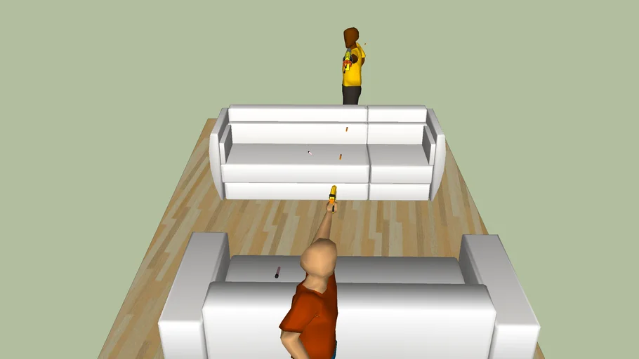 nerf war | 3D Warehouse