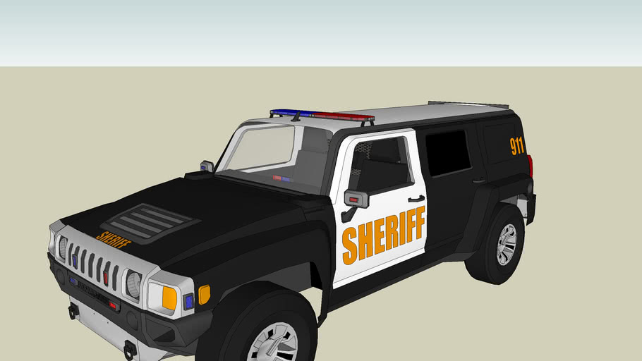 HUMMER SHERIFF | 3D Warehouse