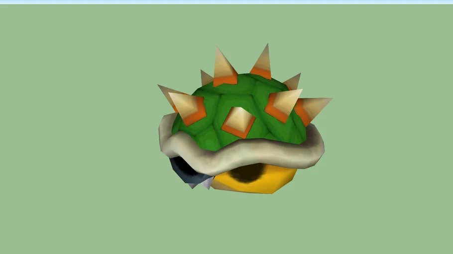 MKDD!! Bowser Shell | 3D Warehouse