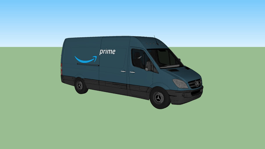 2018 Mercedes-Benz Sprinter van (Amazon Prime) | 3D Warehouse