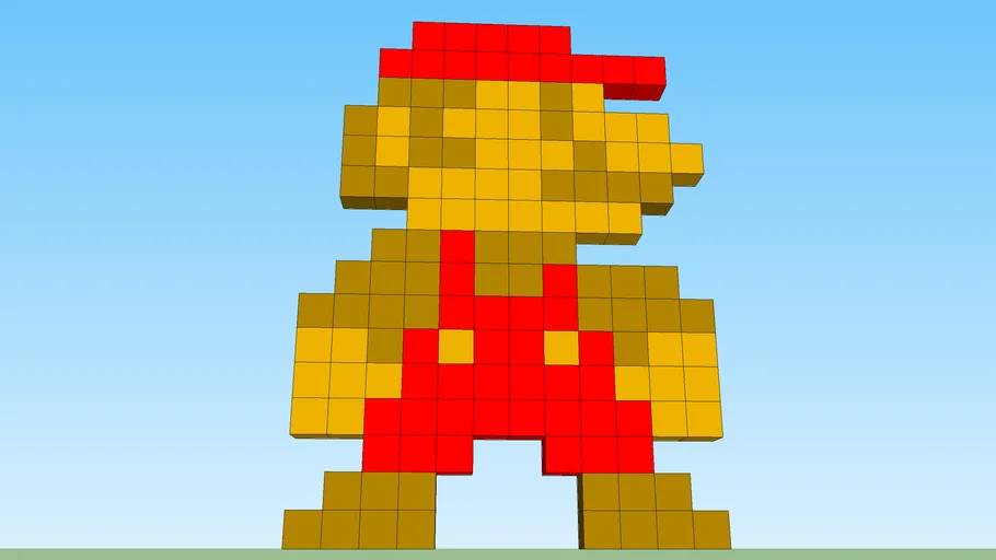8 bit Mario | 3D Warehouse