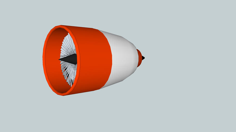 Jet engine. | 3D Warehouse