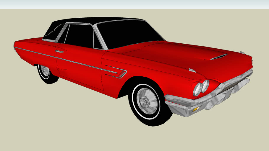 1964 Ford Thunderbird | 3D Warehouse