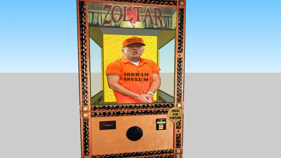 TRUMP-ZOLTAR FORTUNE TELLER - 2016 PRE-ELECTION MODEL (DYNAMIC) | 3D ...