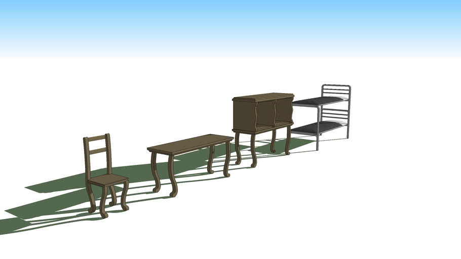Vintage furniture | 3D Warehouse