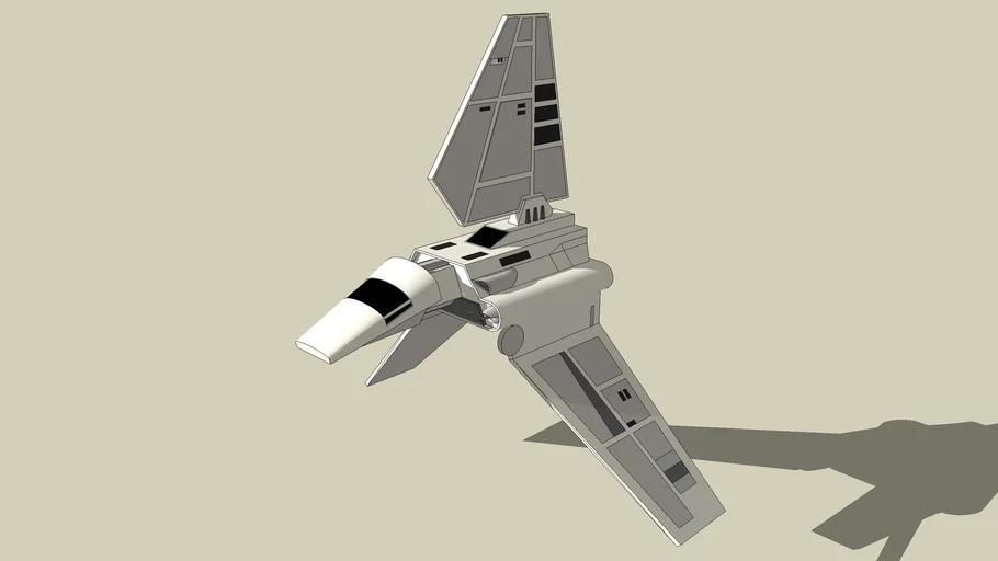 imperial Lambda Class shuttle | 3D Warehouse