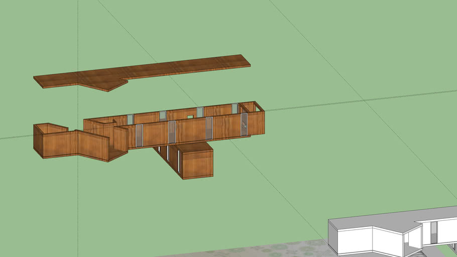 Cantilever House | 3D Warehouse