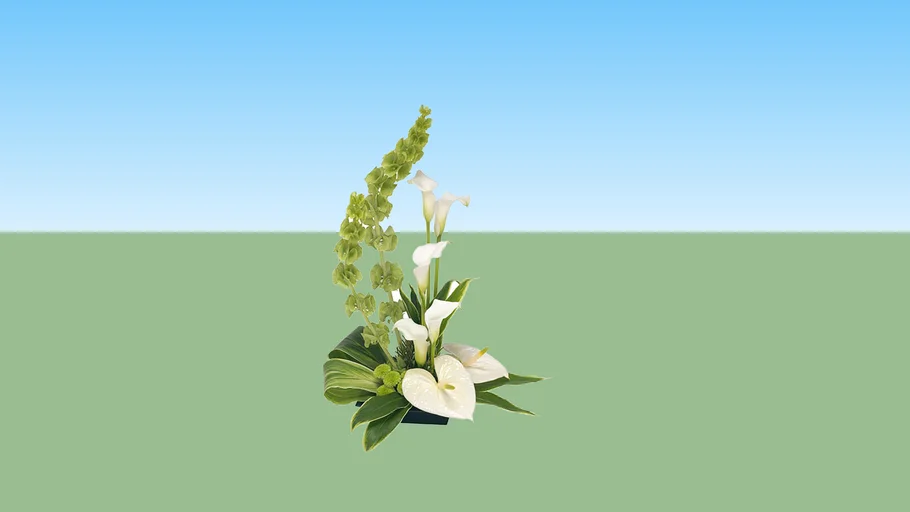 Bunga Rangkaian 02 | 3D Warehouse