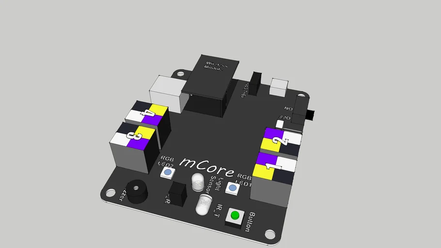 mCore pour mBot de Makeblock | 3D Warehouse