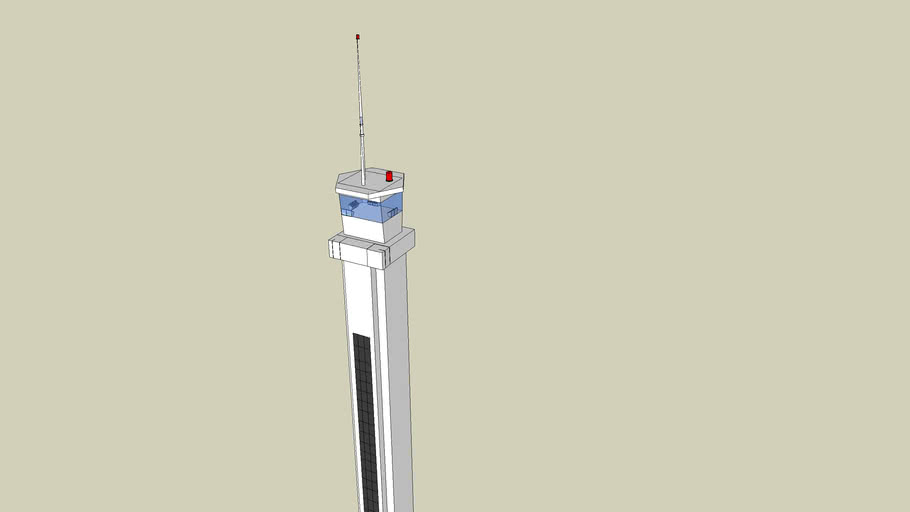 airport control tower | 3D Warehouse