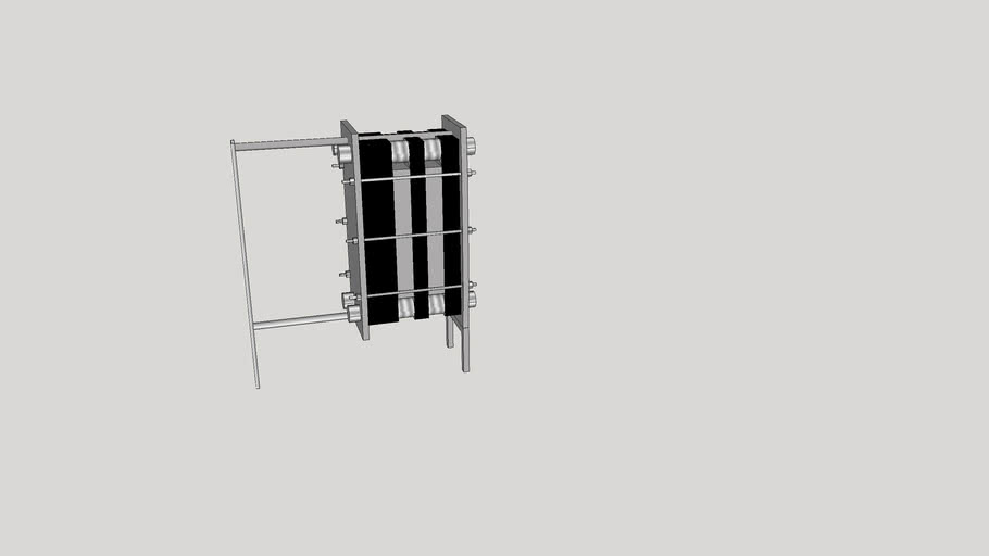 Plate Heat Exchanger | 3D Warehouse