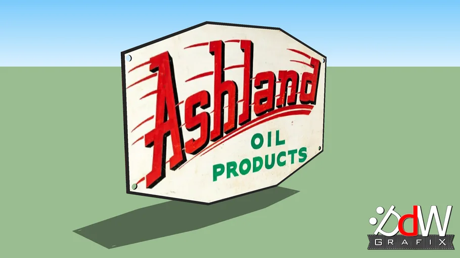 Ashland Sign | 3D Warehouse