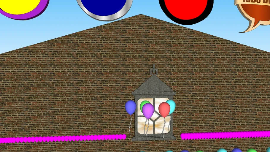 Plain Brick Building | 3D Warehouse