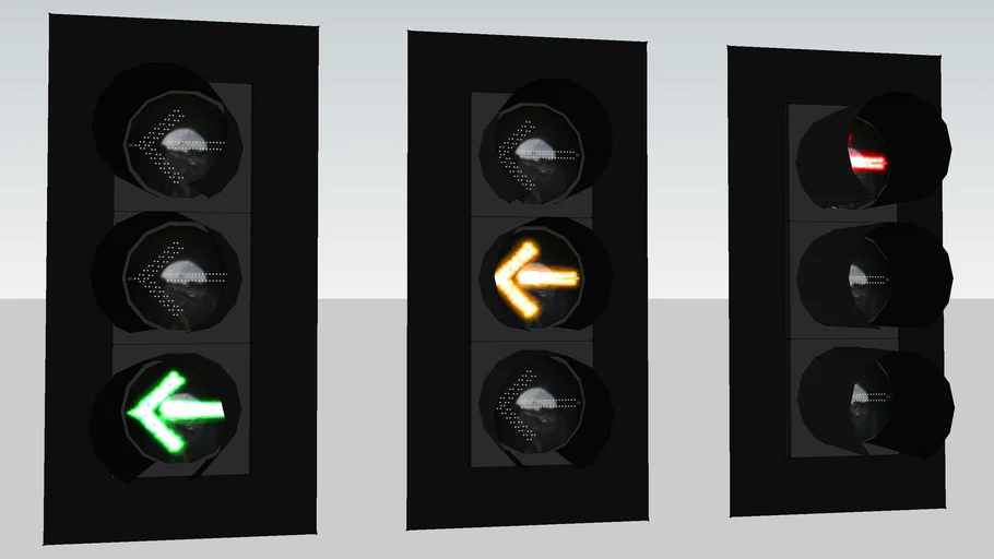 Early Dialight LED Traffic Signals 12 Inch 3D Warehouse, 54% OFF