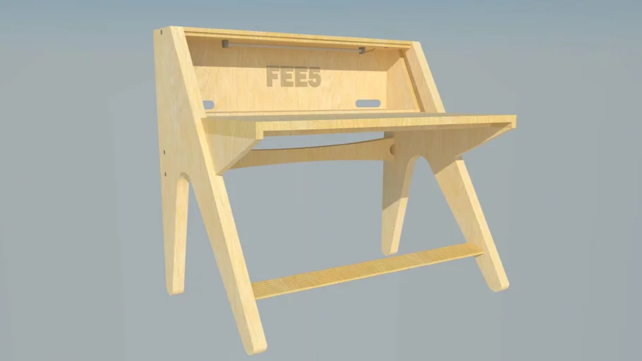 Desk small (FEE5) | 3D Warehouse