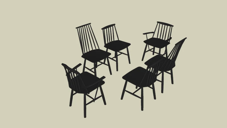 Antilla Chairs | 3D Warehouse