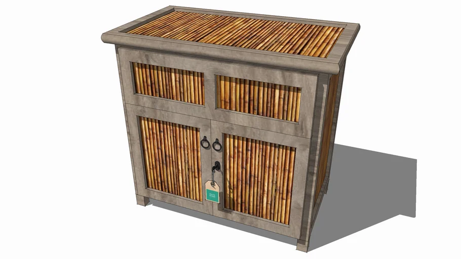 Balinese Chest 'Cómoda' R&CH | 3D Warehouse