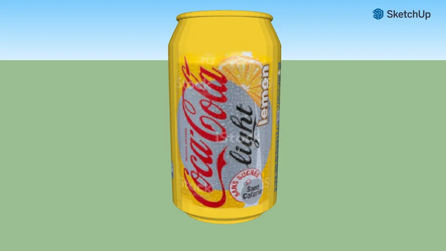 Coca Cola Light can | 3D Warehouse