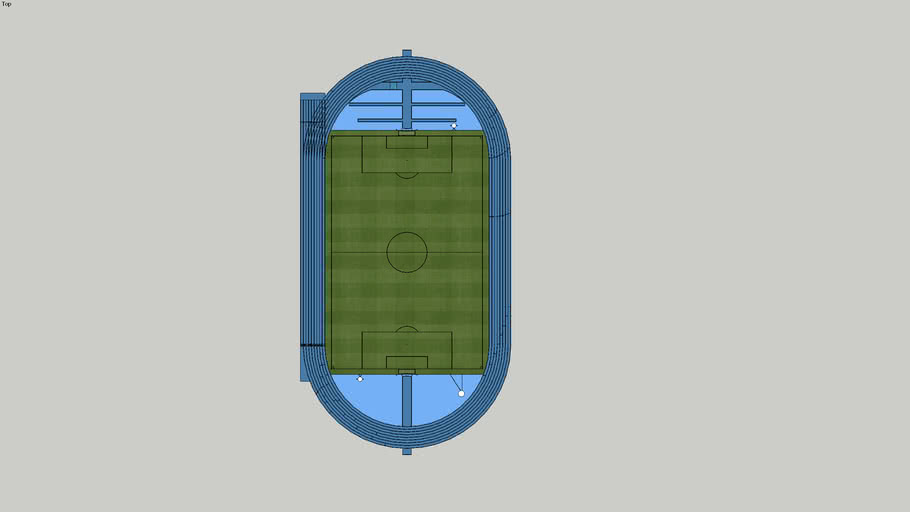 Pista Atletica y cancha de futbol | 3D Warehouse