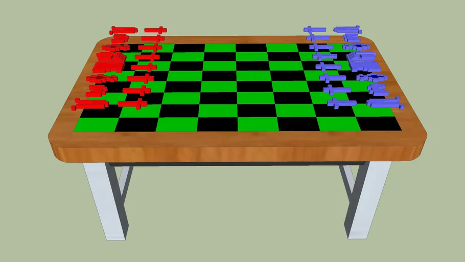 star chess holographic game | 3D Warehouse