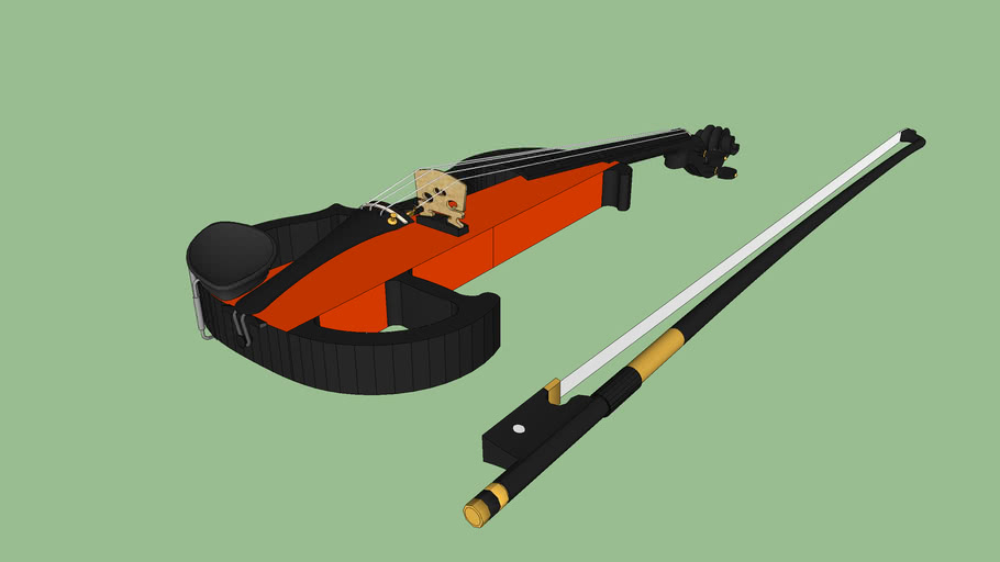electric violin | 3D Warehouse