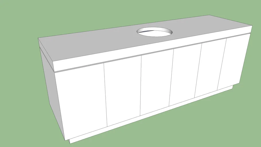 Kitchen Bench | 3D Warehouse