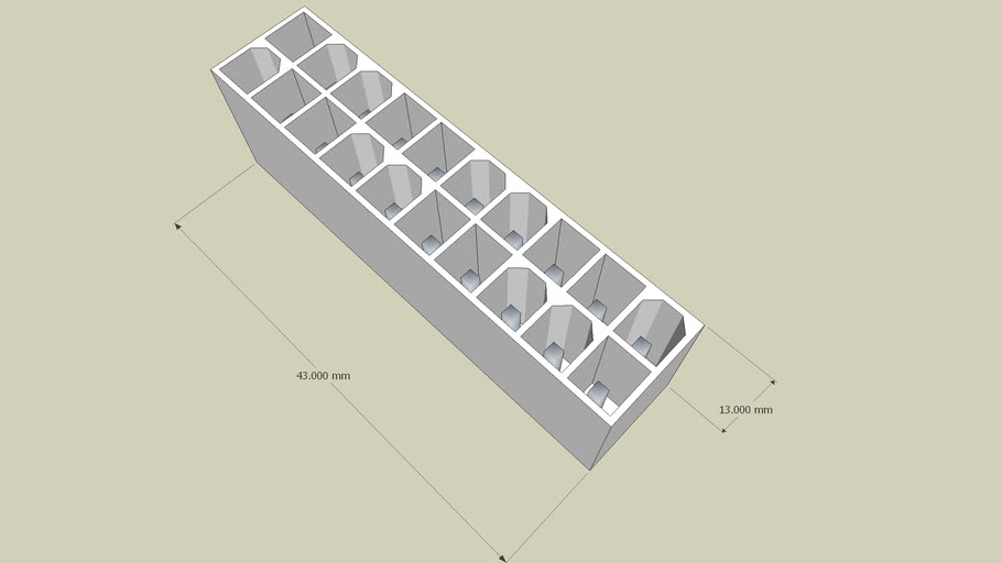 ATX Motherboard Connector | 3D Warehouse