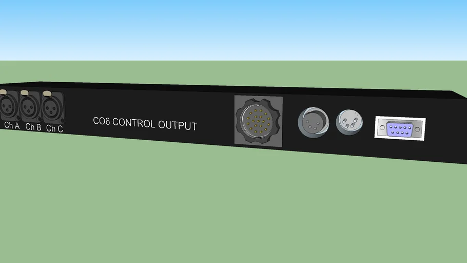 L-Acoustics - CO6 Control Output | 3D Warehouse