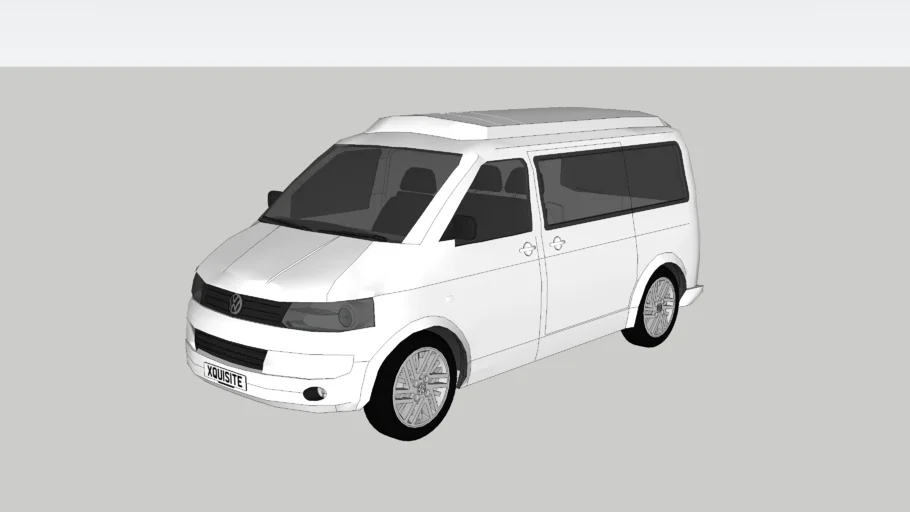 VW Camper Van T5 _ v2 | 3D Warehouse