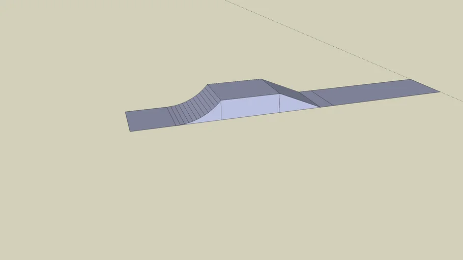 table top dirt jump | 3D Warehouse