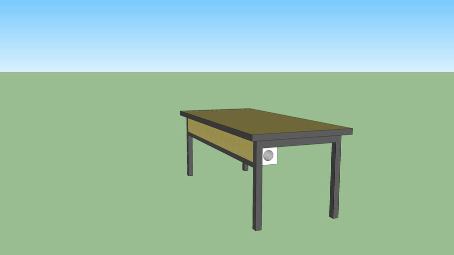 Computer lab table | 3D Warehouse