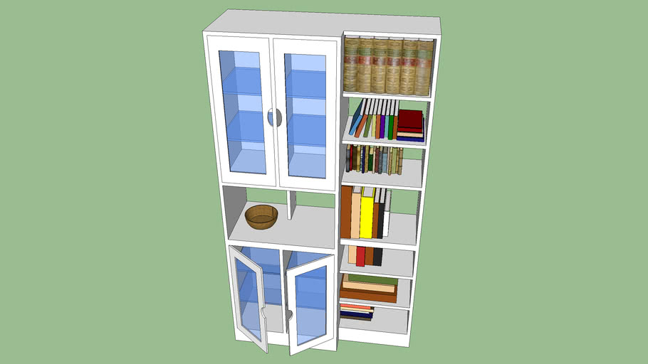 mueble librero 3 | 3D Warehouse