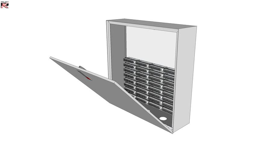 ISP Service Box (Distribution Cabinet) | 3D Warehouse