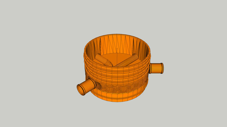 DN1000_OD160-90-45 - Pipelife | 3D Warehouse