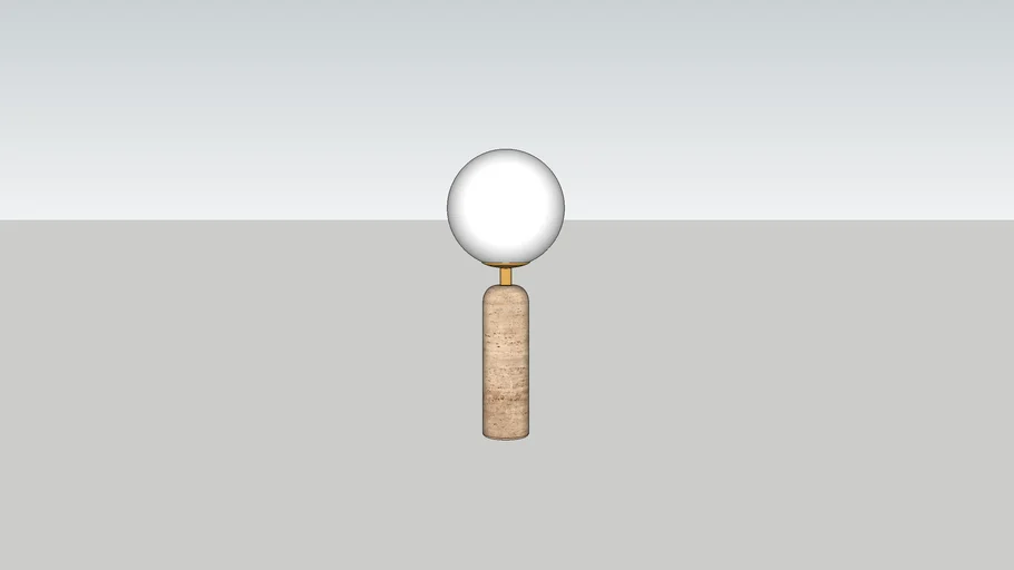 Candeeiro Mesa Dome Deco | 3D Warehouse