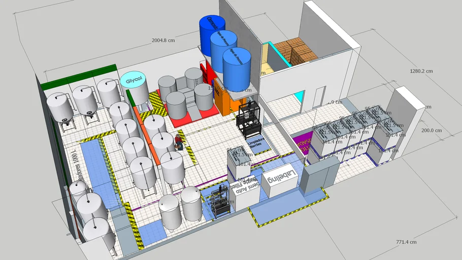 Brewery Layout v1 | 3D Warehouse