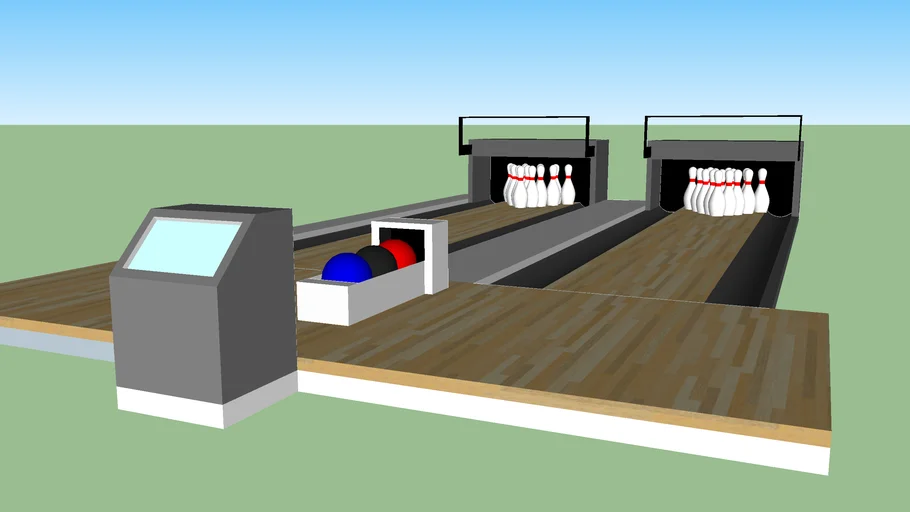 home bowling alley | 3D Warehouse