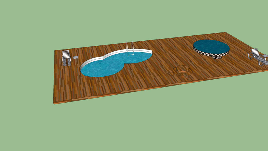 pool deck | 3D Warehouse
