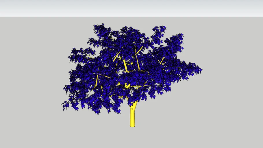 fan tree | 3D Warehouse