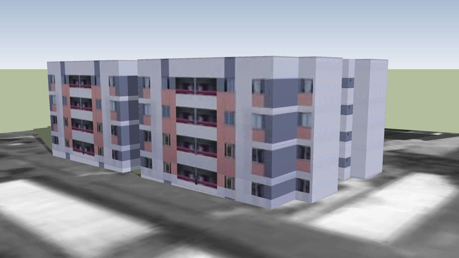 Residencial Parque dos Ingleses Bloco B | 3D Warehouse