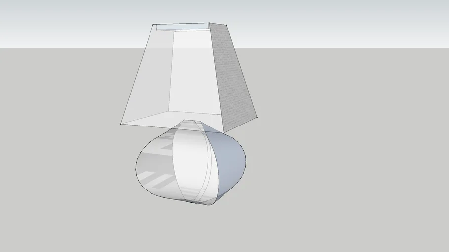 Table lamp | 3D Warehouse