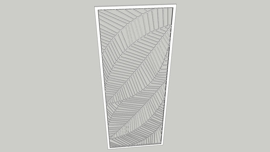 Leaves partition | 3D Warehouse