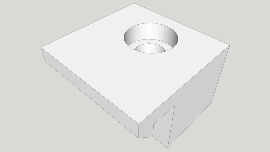 8020 15 series clamp block - 4468 | 3D Warehouse