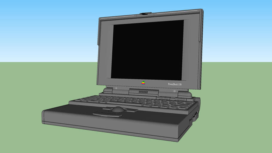 Apple PowerBook 150 (1994) | 3D Warehouse