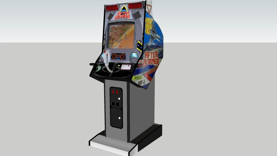 Afterburner arcade game | 3D Warehouse